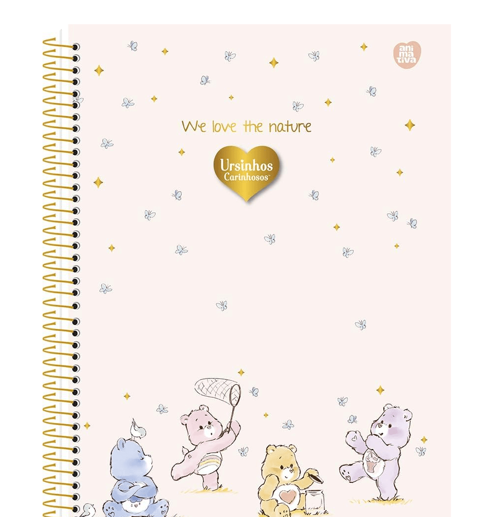 Caderno Colegial 80Fls. Ursinhos Carinhosos 10301 - Animativa – Jessica ...